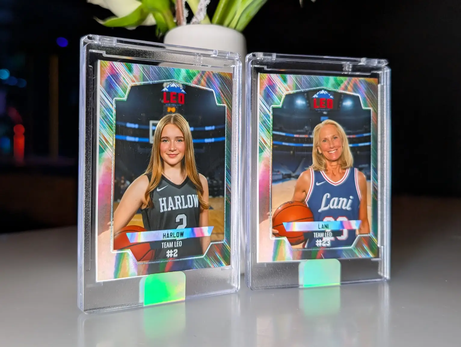 Custom Trading Card Photo Booth Rental NYC | AI Enhancement Available